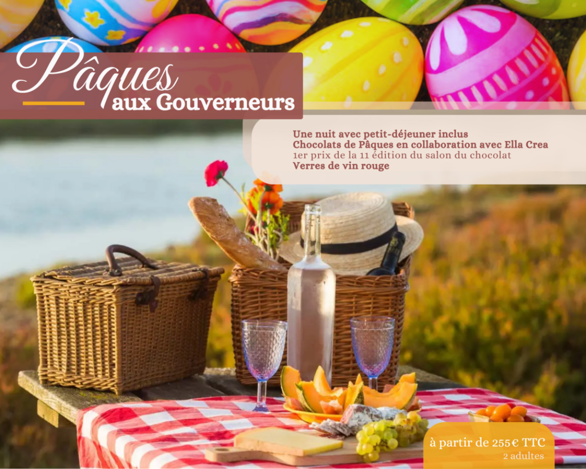 Offre de Pâques à l'Hôtel des Gouverneurs**** | Site officiel du ...